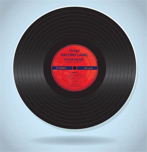 200 Record Label Design Stock Illustrations Royalty Free Vector