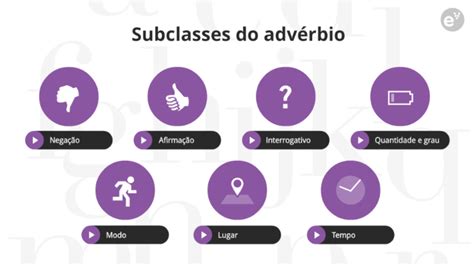 Escola Virtual Subclasses Do Advérbio Revisão