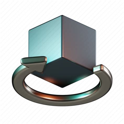 Rotate Cube Arrow Direction Icon Download On Iconfinder