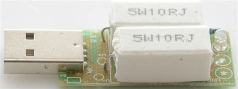 Testreview Of Usb Load Resistor 1a Usb Power Devices
