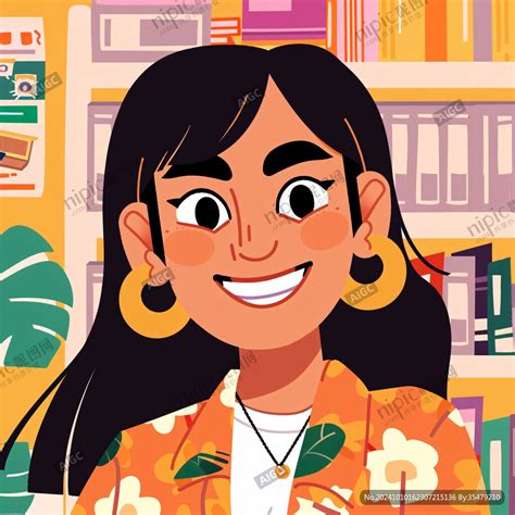 Ai创作图正面人物插画 黑人女孩插画 微笑女生女孩插画 夸张插画扁平ui人物 卡通年轻营养专家头像 人物插画头像卡通可爱 插画人物头像女孩 孟加拉国插画 扁平头像插画 人物头像插画女孩 杂志向