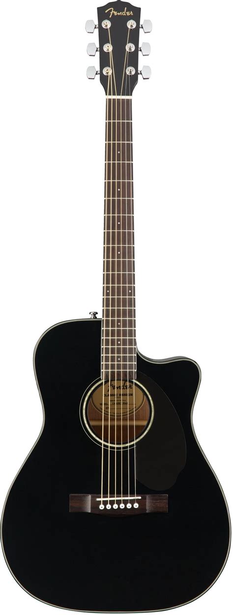 FENDER CC-60SCE Black электроакустическая гитара - купить Гитары ...