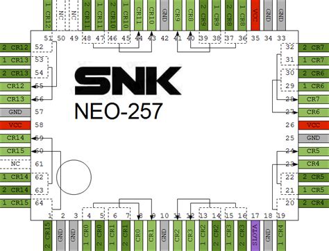 File Neo 257 K4 Pinout Png NeoGeo Development Wiki