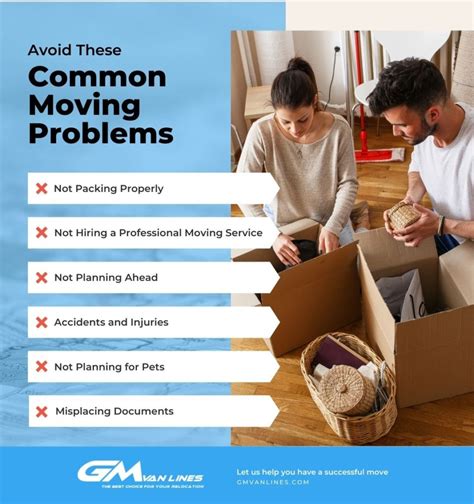 Avoid These Common Moving Problems Gm Van Lines