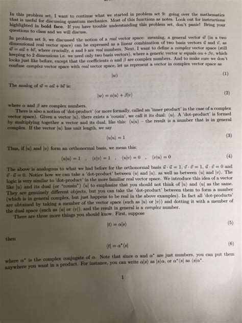 Solved In This Problem Set I Want To Continue What We Chegg Com
