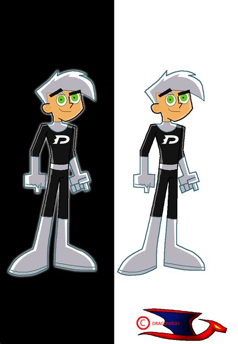 Danny Phantom Bw By Dragonrex1 On Deviantart