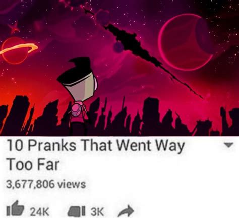 Teleporting Earth At 3am Gone Wrong Almost Died Invader Zim Invader Zim Dib Invader Zim