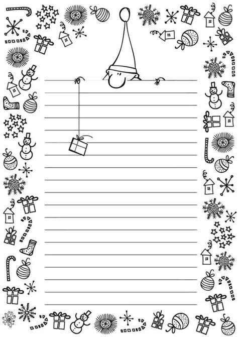 Письмо Деду Морозу 100 шаблонов бланков для печати и скачивания А4 Письмо деду морозу Дед