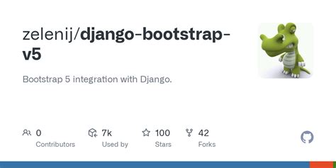github zelenij django bootstrap v5 bootstrap 5 integration with django