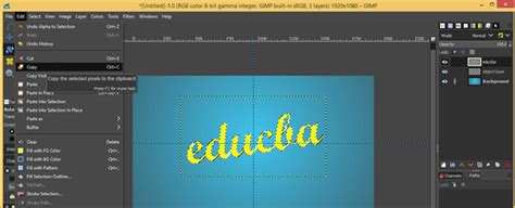 GIMP Text Shadow Learn How To Create Text Shadow In GIMP