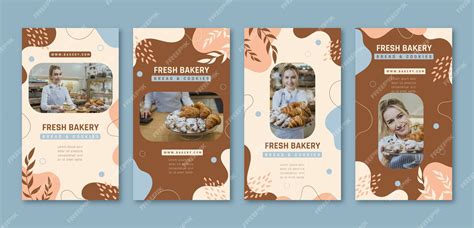 베이커리 템플릿 디자인 무료 벡터