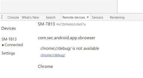 Debugging How To Debug Androids Native Browser Not Chrome On A Desktop Machine Stack