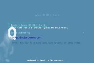 Install Qubes OS Step By Step With Screenshots ComputingForGeeks