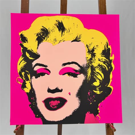 Andy Warhol Sunday B Morning Marilyn Monroe Poster 1970s Version