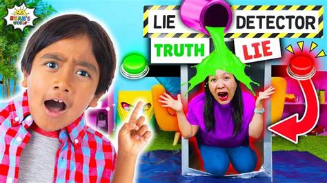 دنیای رایان با داستان چالش تست دروغ