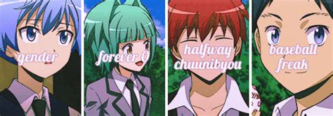 Code Names Assassination Classroom Amino