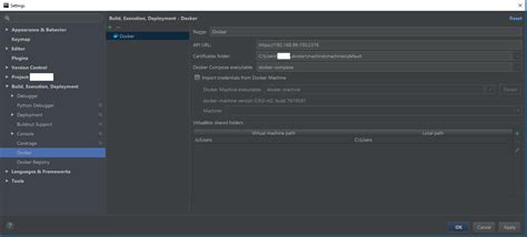 Python Can I Use Docker Engine With The Latest Pycharm On Windows Pro Stack Overflow