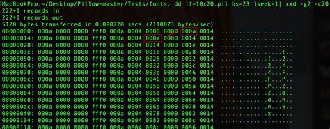 Python How To Use My Own Bitmap Font In Pilimagefont Stack Overflow