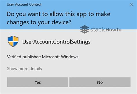 How To Disable User Account Control UAC In Windows StackHowTo