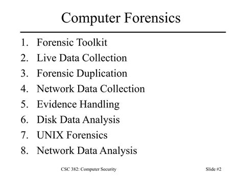 Ppt Csc 382 Computer Security Powerpoint Presentation Free Download