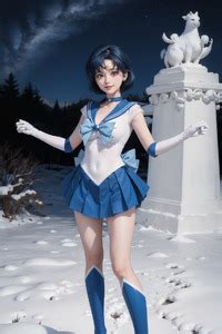 Sailor Mercury AI Image AI Generated E Hentai Lo Fi Galleries