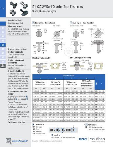 Dzus Fasteners Catalogue Catalog Library