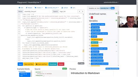 2020 03 14 Starting To Document Refactor The Docassemble Assembly Line Wizard Youtube