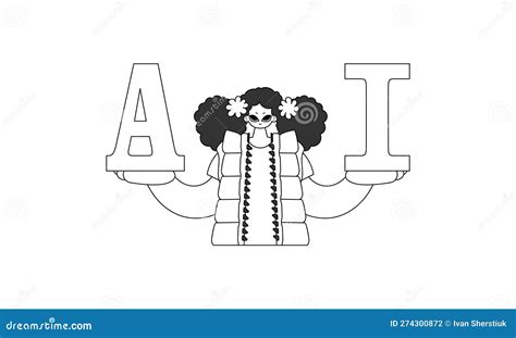 He Grasps The Iot Symbol Tightly In His Palms Vector Illustration