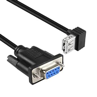 Amazon Com MEIRIYFA USB Female To RS 232 DB9 Female Adapter Cable USB 2 0 To Serial RS232 DB9 9