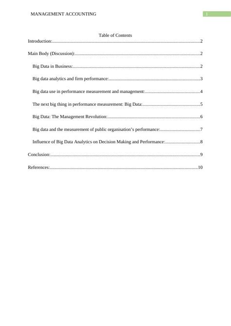 big data analytics and performance measurement for businesses