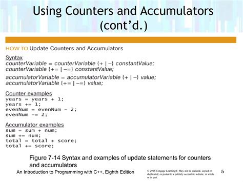 Lesson 72 Using Counters And Accumulators Pdf Programming