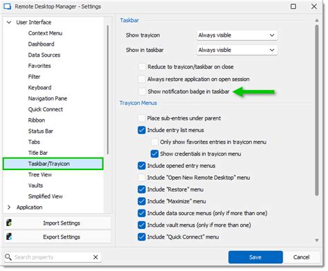 Notification Badge Red Dot In The Taskbar Devolutions Documentation