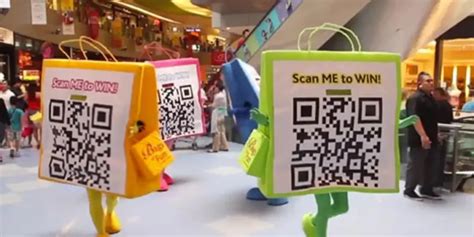 Qr Code Advertising Examples Marketing With Qr Codes Smart Insights