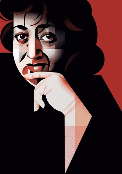 Zaha Hadid Portrait Sketch
