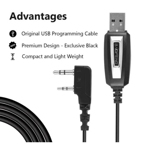Usb Programming Cable For Baofeng Online At Geek Store Nz Geekstore