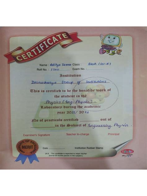 Physics Practical File Pdf Science And Mathematics