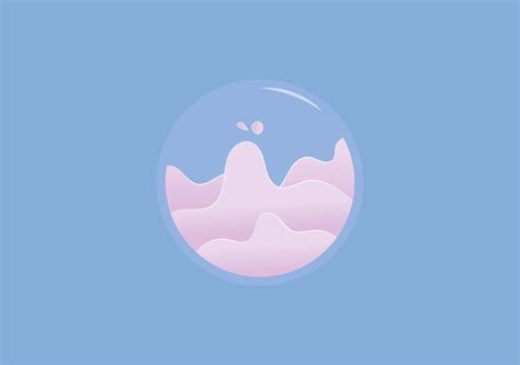 거품에 스플래시 물과 파란색 배경 프리미엄 벡터