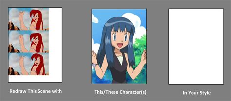 Redraw Ariel Toe Wiggle With Dawn By Disneywo On Deviantart