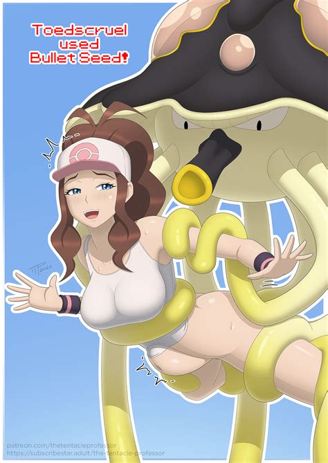 The Tentacle Professor Hilda Pokemon Toedscruel Nintendo Pokemon