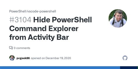 Hide Powershell Command Explorer From Activity Bar · Issue 3104