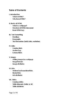 HTML Basics Book A Beginner S Guide To Creating Web Pages With HTMl Elements