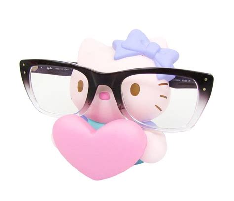 Glasses Holder Hello Kitty Pink Eyeglasses Kitty