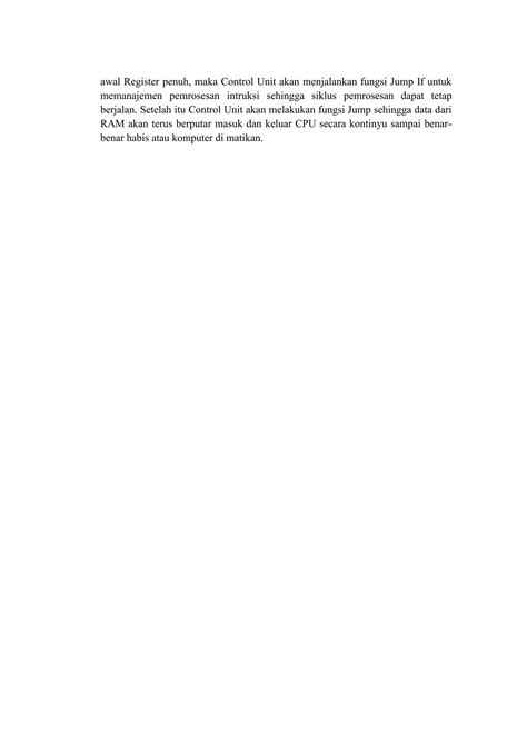 Organisasi Dan Arsitektur Komputer Cara Kerja Cpu Pdf