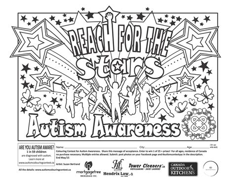 Autism Coloring Pages Printable 2025