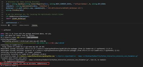 Python 310 Not Recommended To Use For Zosapi Python Interactive Or