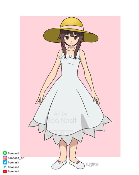 Megumin Commission By Floonasif On Deviantart