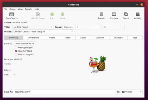 Handbrake Released With Improved Intel Qsv Support Ubuntuhandbook