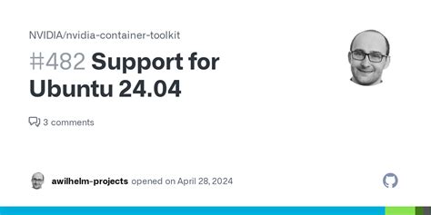 Support For Ubuntu 2404 · Issue 482 · Nvidianvidia Container Toolkit · Github