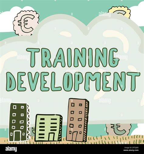 Conceptual Caption Training Development Business Idea Learn And Expand