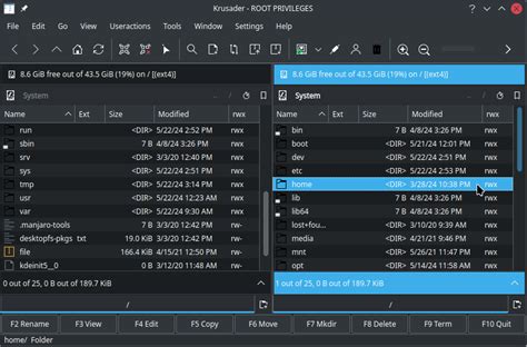 Krusader Icons And Colors On Plasma V6 Help Kde Discuss